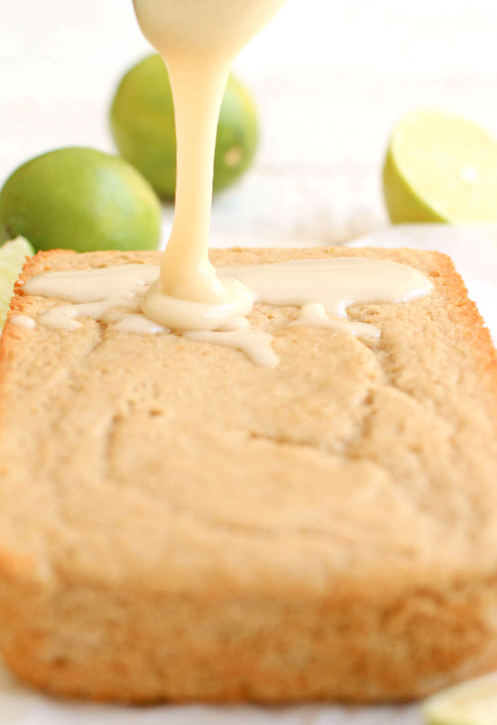 Vegan Lime Loaf Cake - Feasting on Fruit