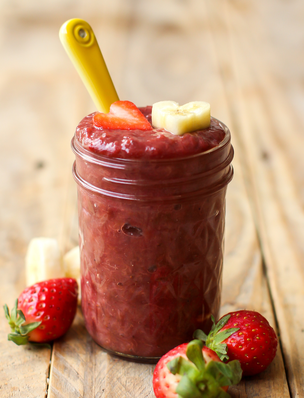 Easy Strawberry Banana Jam - Feasting on Fruit