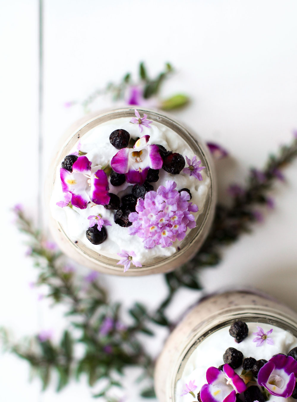 Purple Power Parfait | Vegan Purple Sweet Potato Recipe