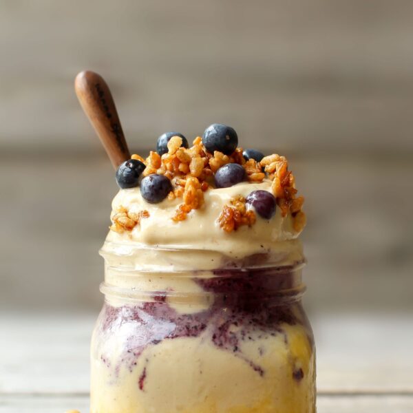 Blueberry Rice Crispy Treats (vegan + gluten-free) | Feasting on Fruit