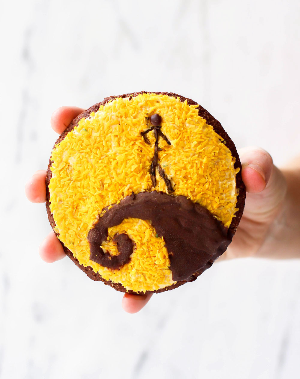 The Nightmare Before Christmas Cookie | Vegan & Naturally Colored