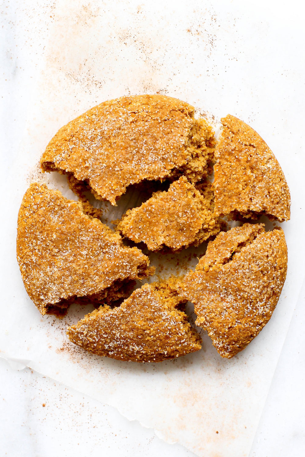 Pumpkin Snickerdoodle Single Cookie Recipe | Vegan & Gluten-Free