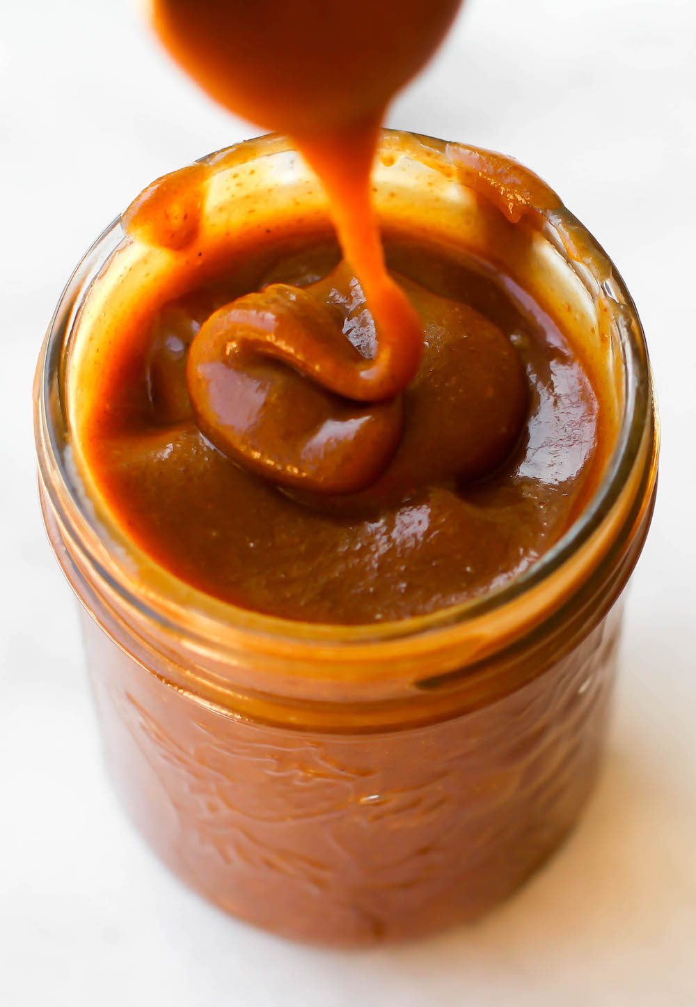 Silky Sweet Vegan Date Caramel Sauce (in minutes!)