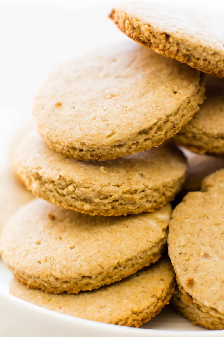 Homemade Golden Oreos | Vegan, Gluten-Free, Only 5 Ingredients!