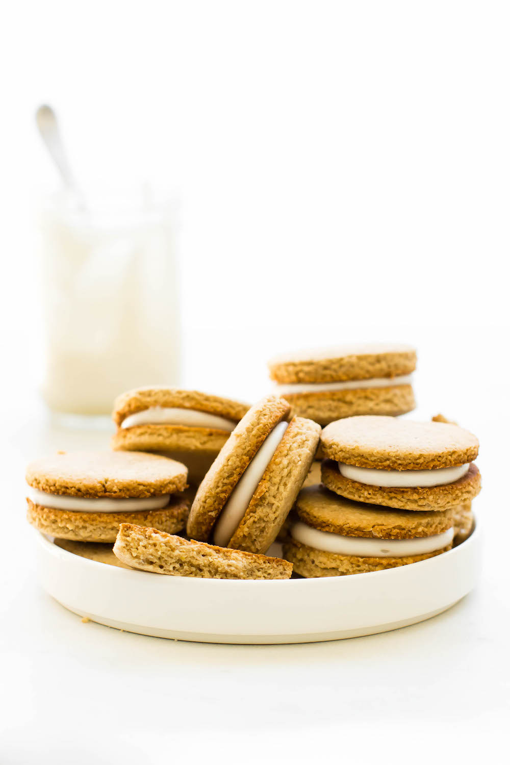 Homemade Golden Oreos | Vegan, Gluten-Free, Only 5 Ingredients!