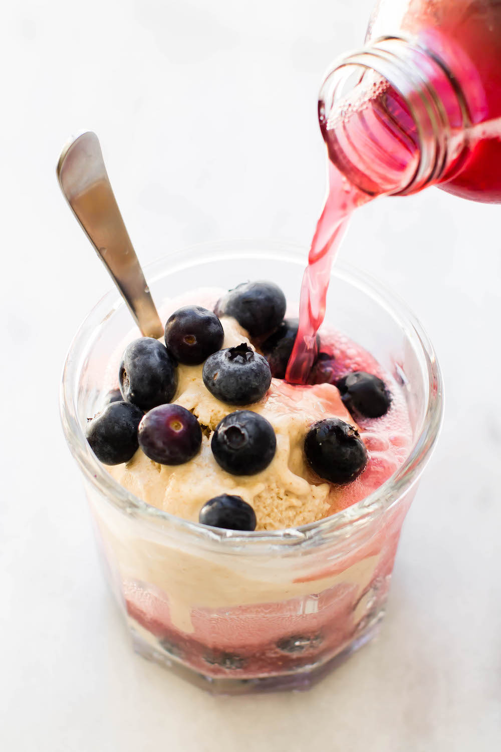 Kombucha Ice Cream Float (with endless flavor variations!)
