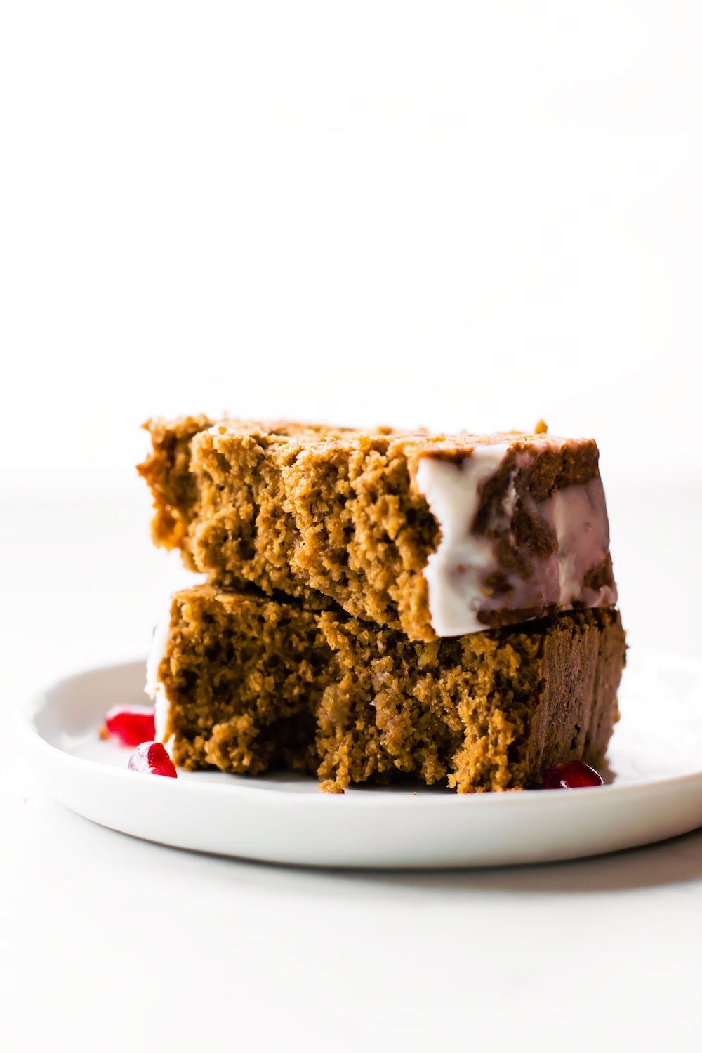 Glazed Gingerbread Loaf (Vegan + Gluten-Free) | Feasting on Fruit