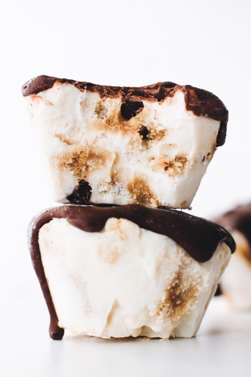 Cookie Dough Froyo Bites (Vegan) | Feasting on Fruit