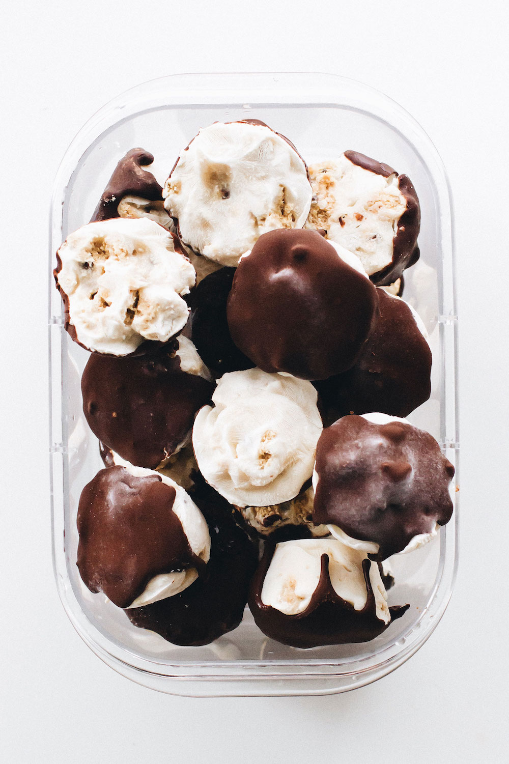 Cookie Dough Froyo Bites (Vegan) | Feasting on Fruit