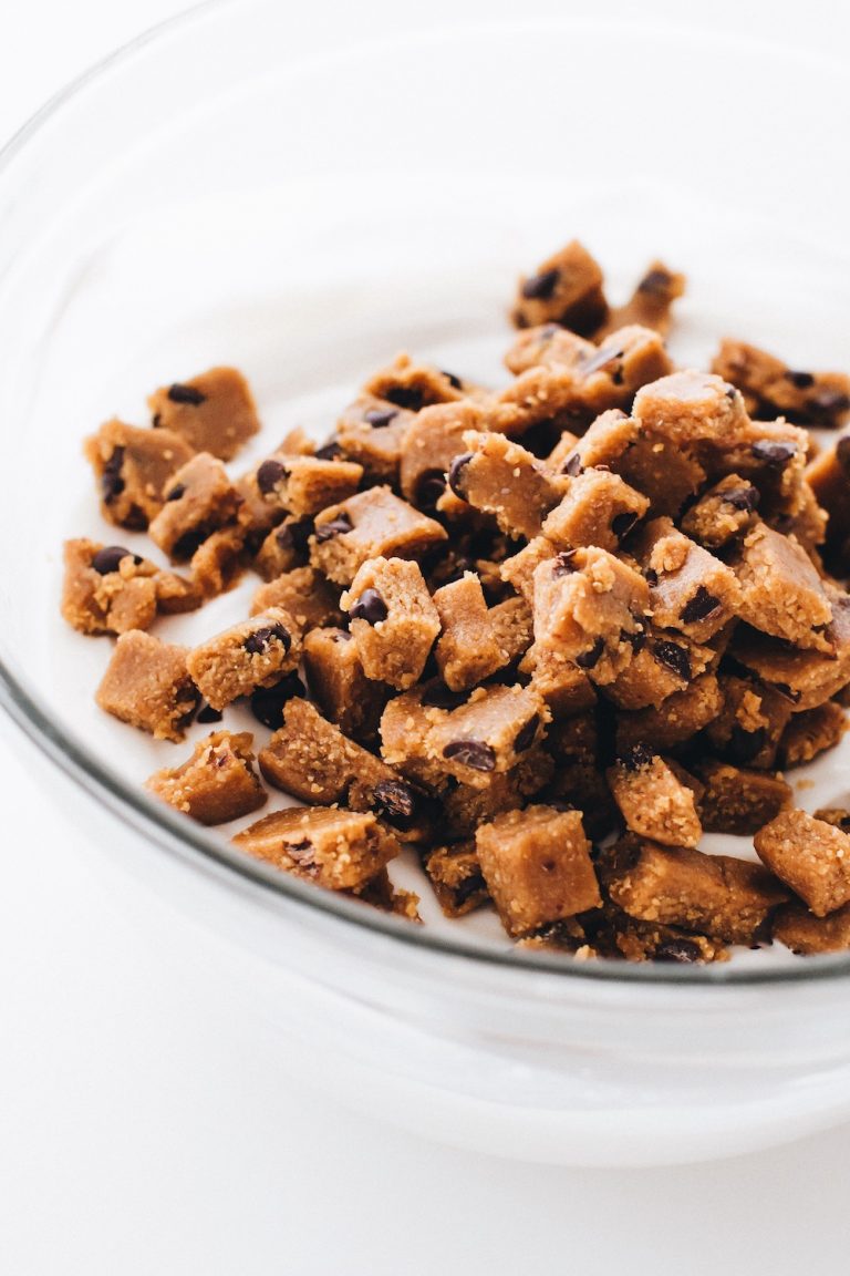 Cookie Dough Froyo Bites (Vegan) | Feasting on Fruit