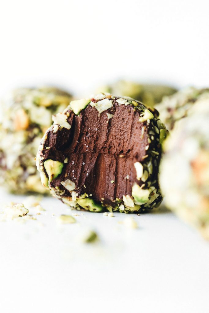 Chocolate Avocado Pudding Truffles | Feasting on Fruit