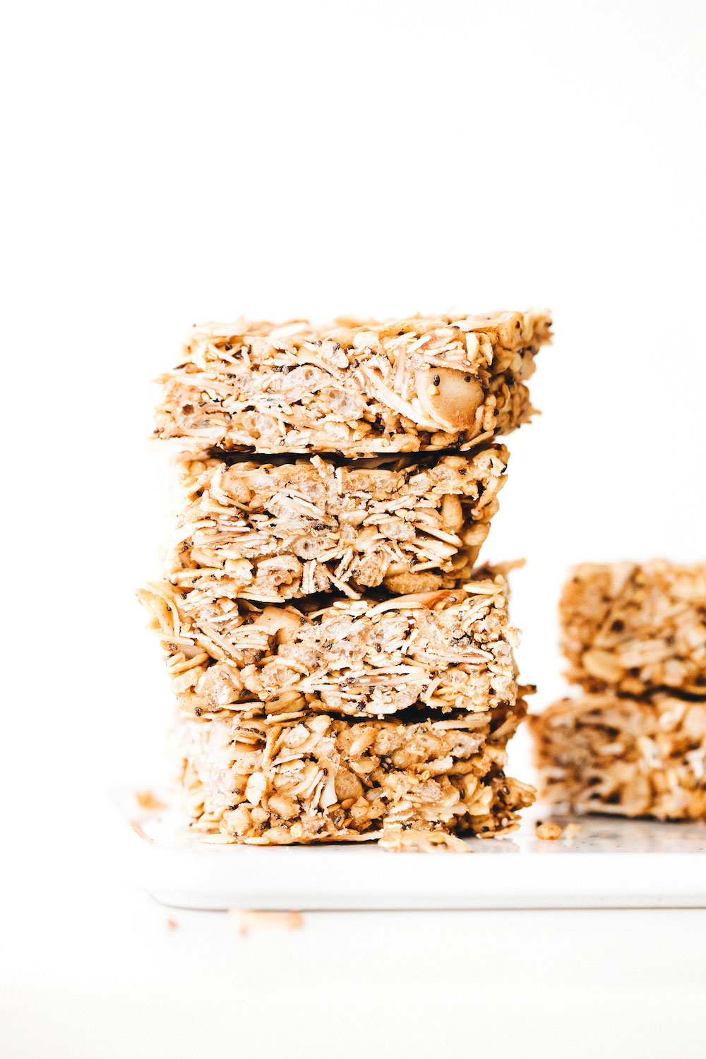 Toasted Coconut Bars (vegan + gluten-free) | Feasting on Fruit