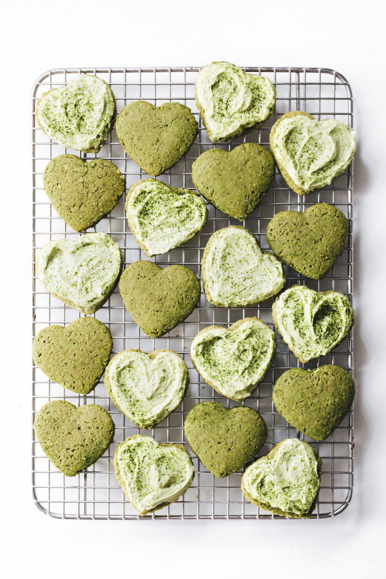 Matcha Sugar Cookies | Feasting on Fruit