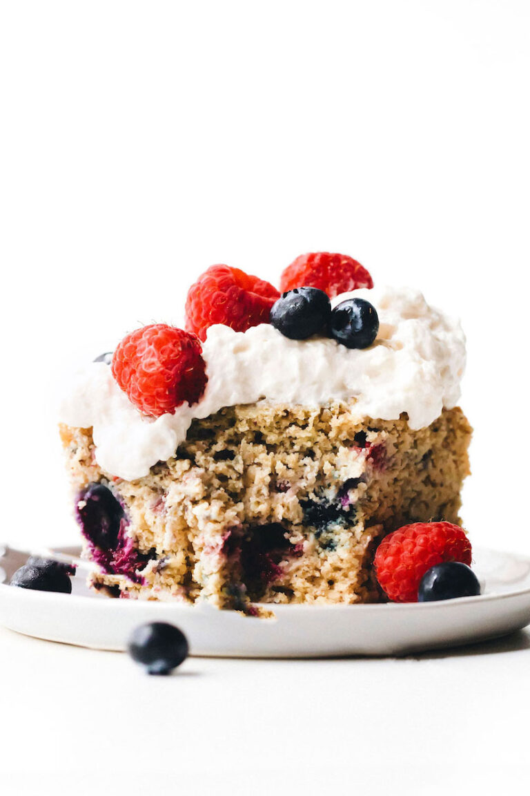 Vegan Berry Yogurt Cake | Feasting on Fruit