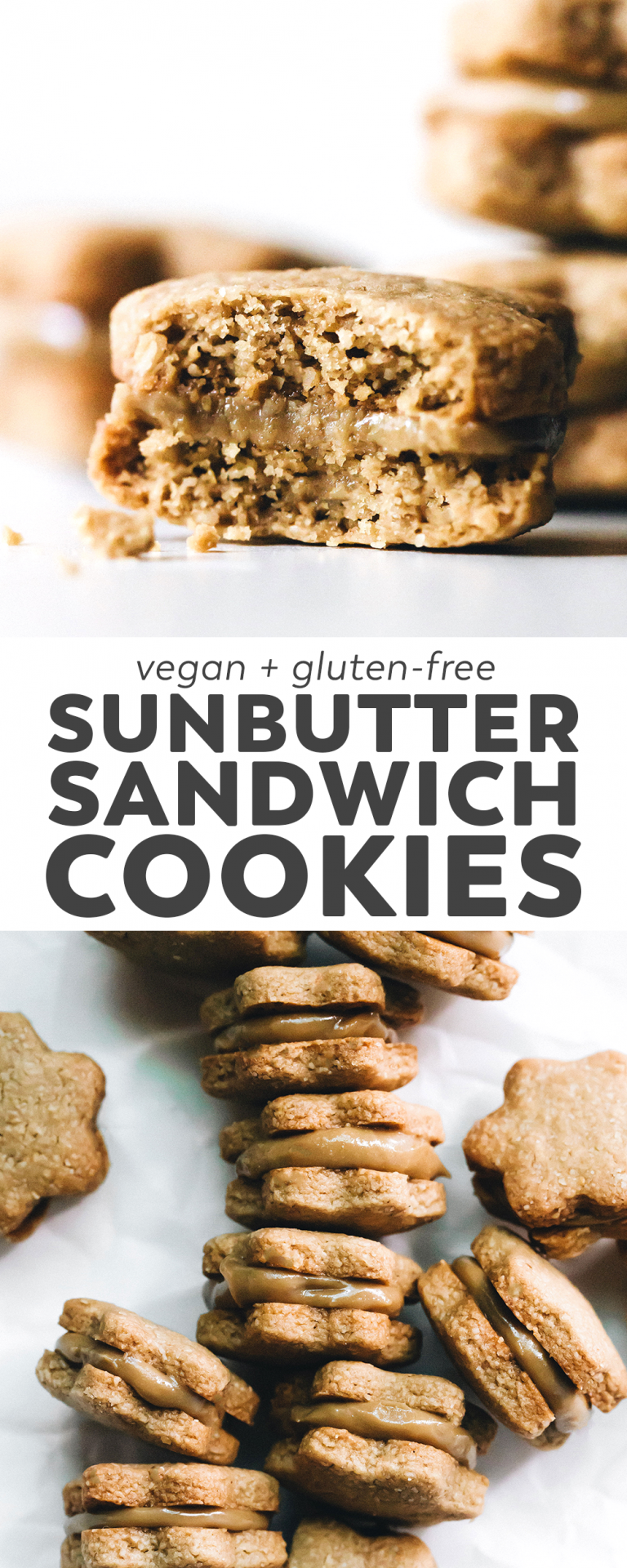 SunButter Sandwich Cookies - Feasting on Fruit