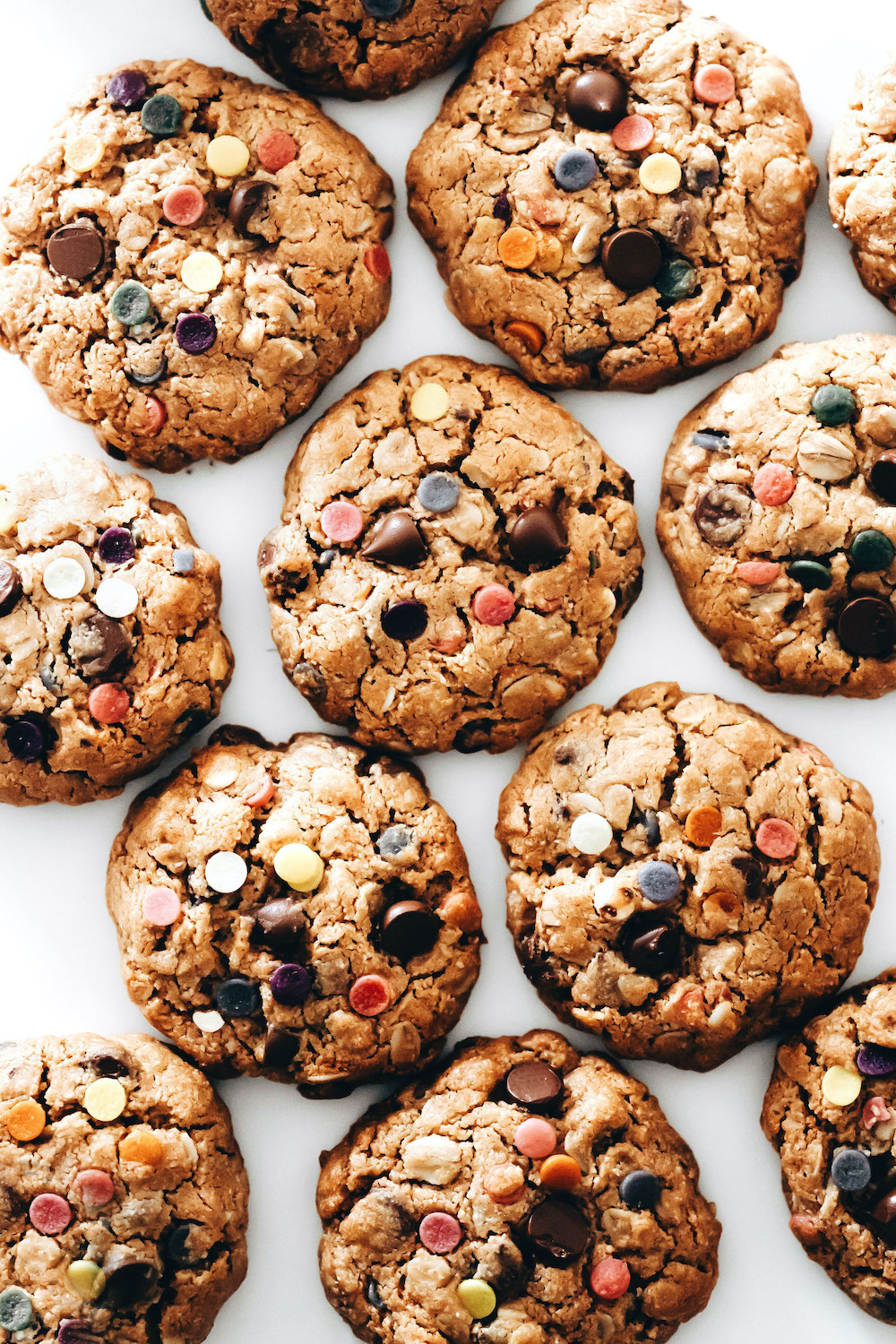 Healthier Monster Cookies (vegan + gluten-free) | Feasting on Fruit