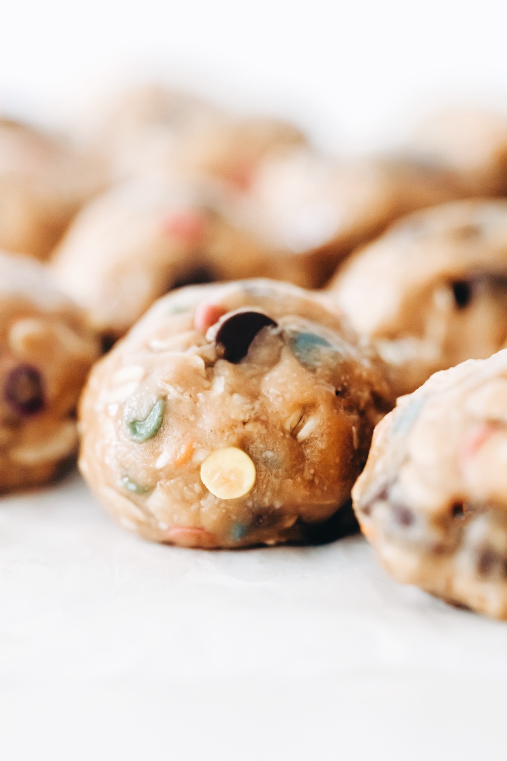 Healthier Monster Cookies (vegan + gluten-free) | Feasting on Fruit