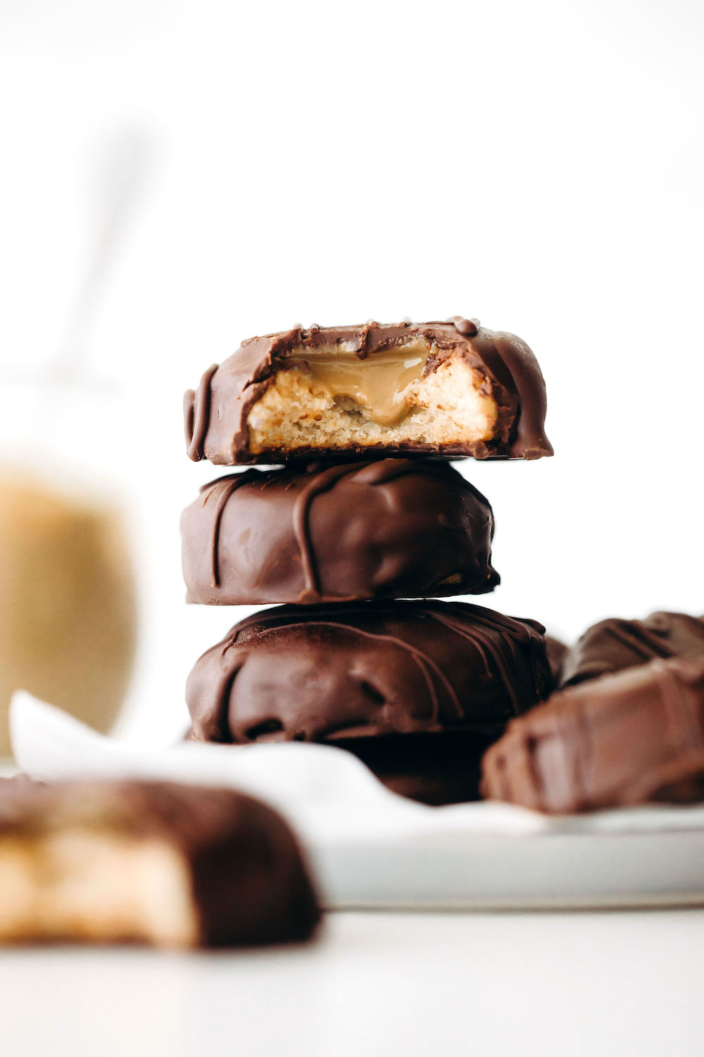 SunButter Tagalongs (vegan + gluten-free) | Feasting on Fruit