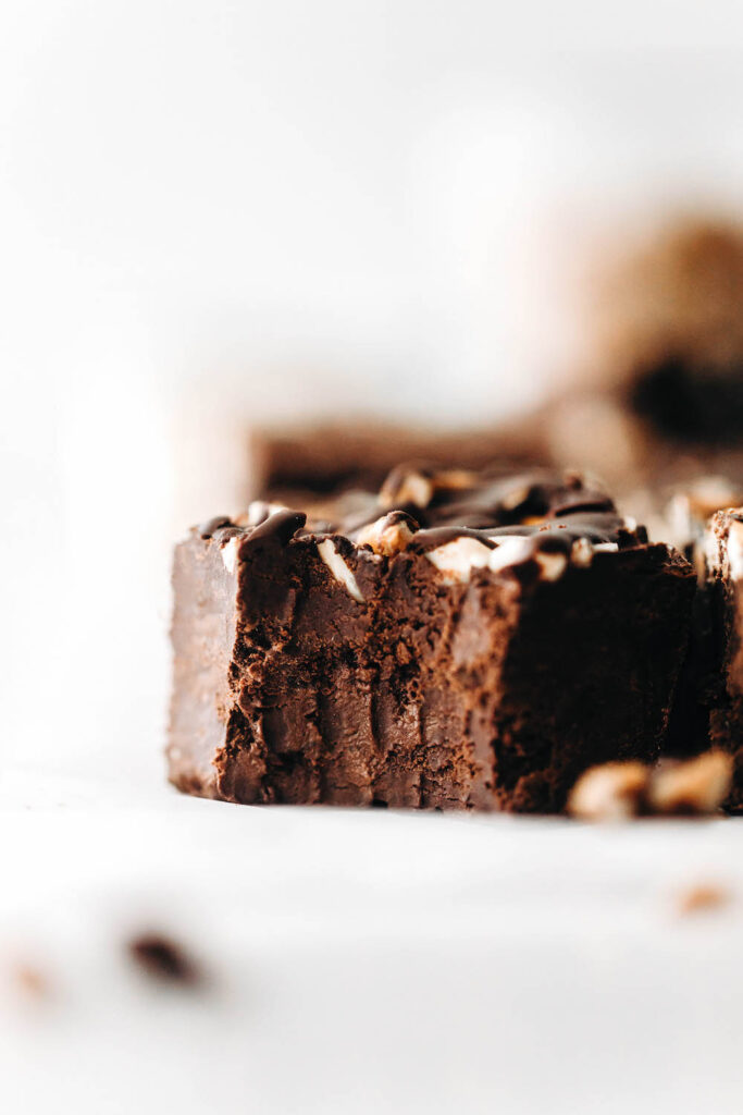 Healthy Chocolate Fudge (vegan + paleo) | Feasting on Fruit