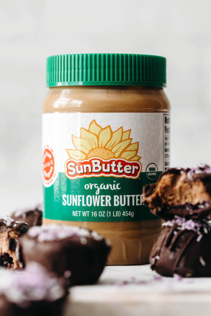 SunButter & Jam Mousse Cups (vegan) | Feasting on Fruit