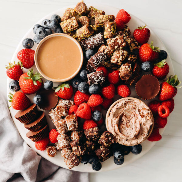 Sweet Charcuterie Board (healthier!) | Feasting on Fruit