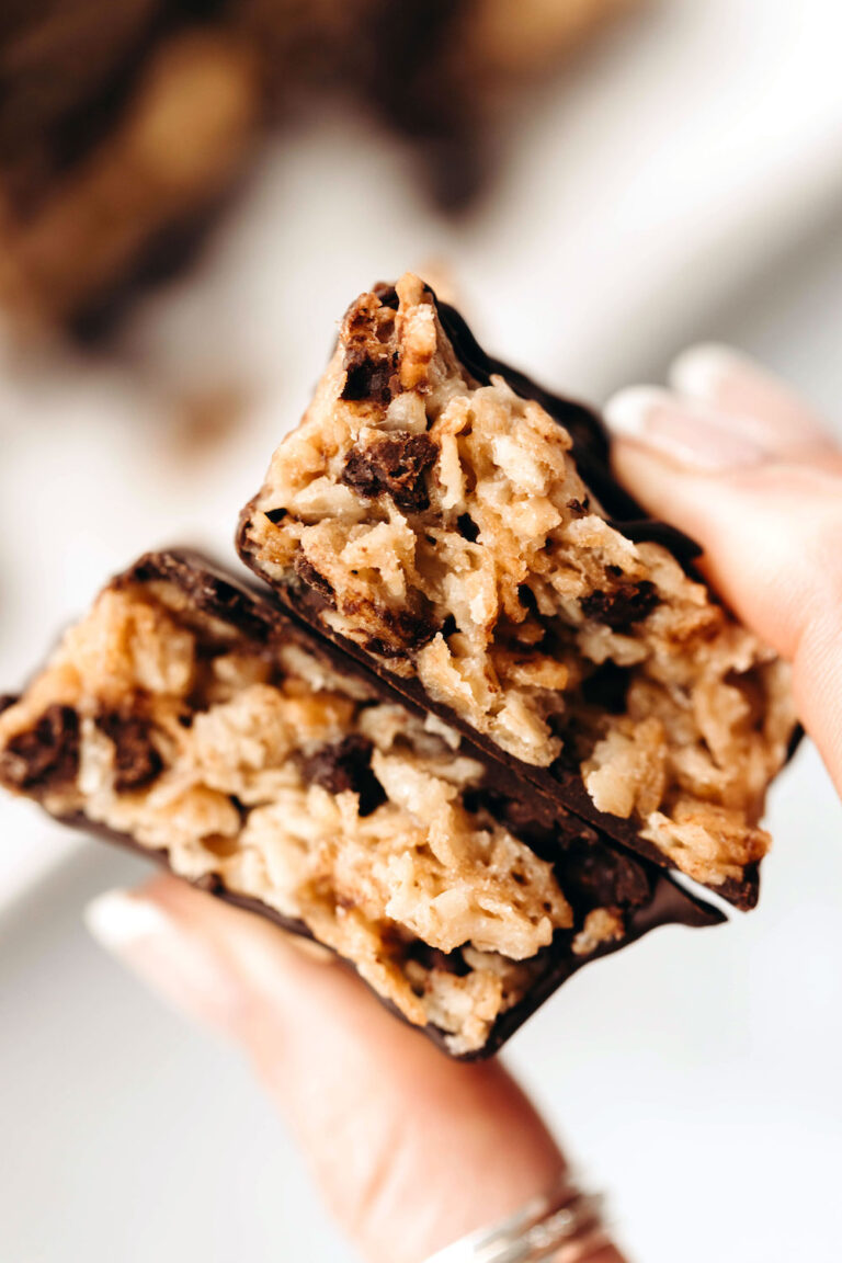 Copycat Kudos Granola Bars (EASY and healthier!) | Feasting on Fruit