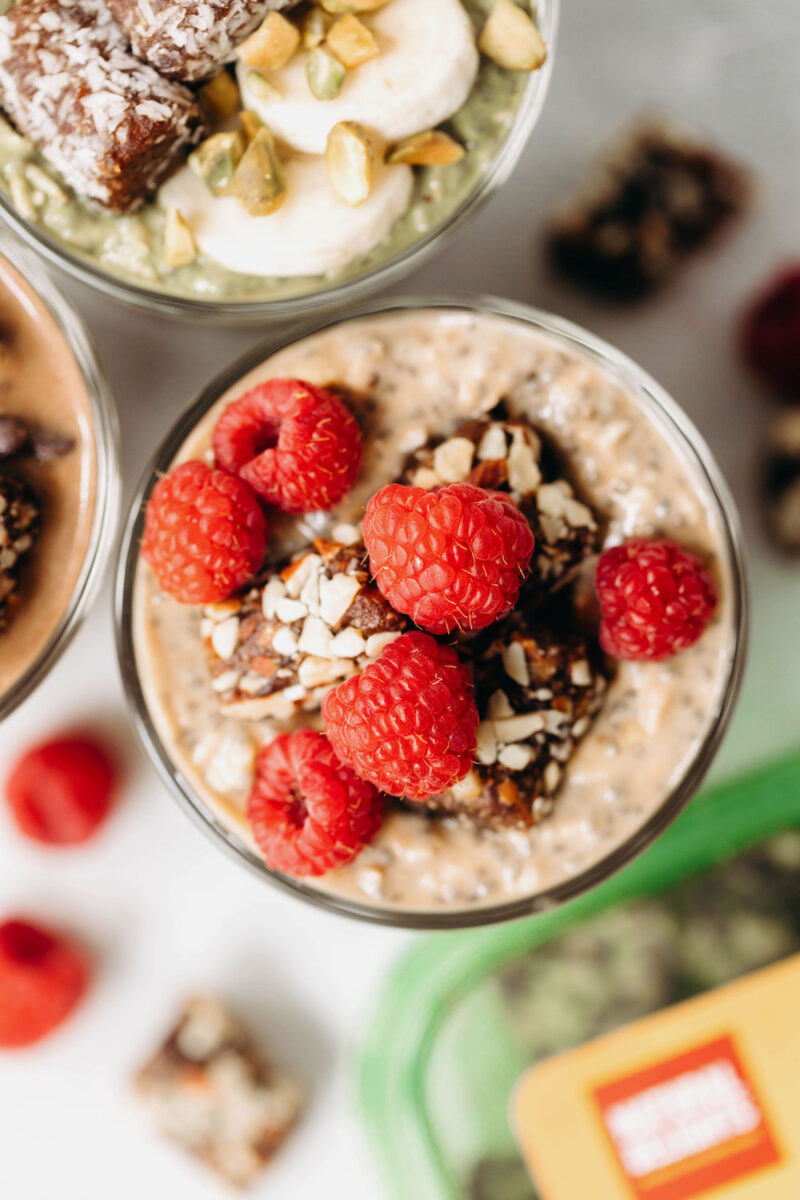 Dessert-Inspired Overnight Oatmeal (3 Ways!) | Feasting on Fruit