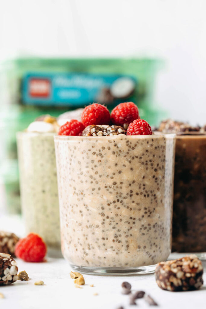 Dessert-Inspired Overnight Oatmeal (3 Ways!) | Feasting on Fruit