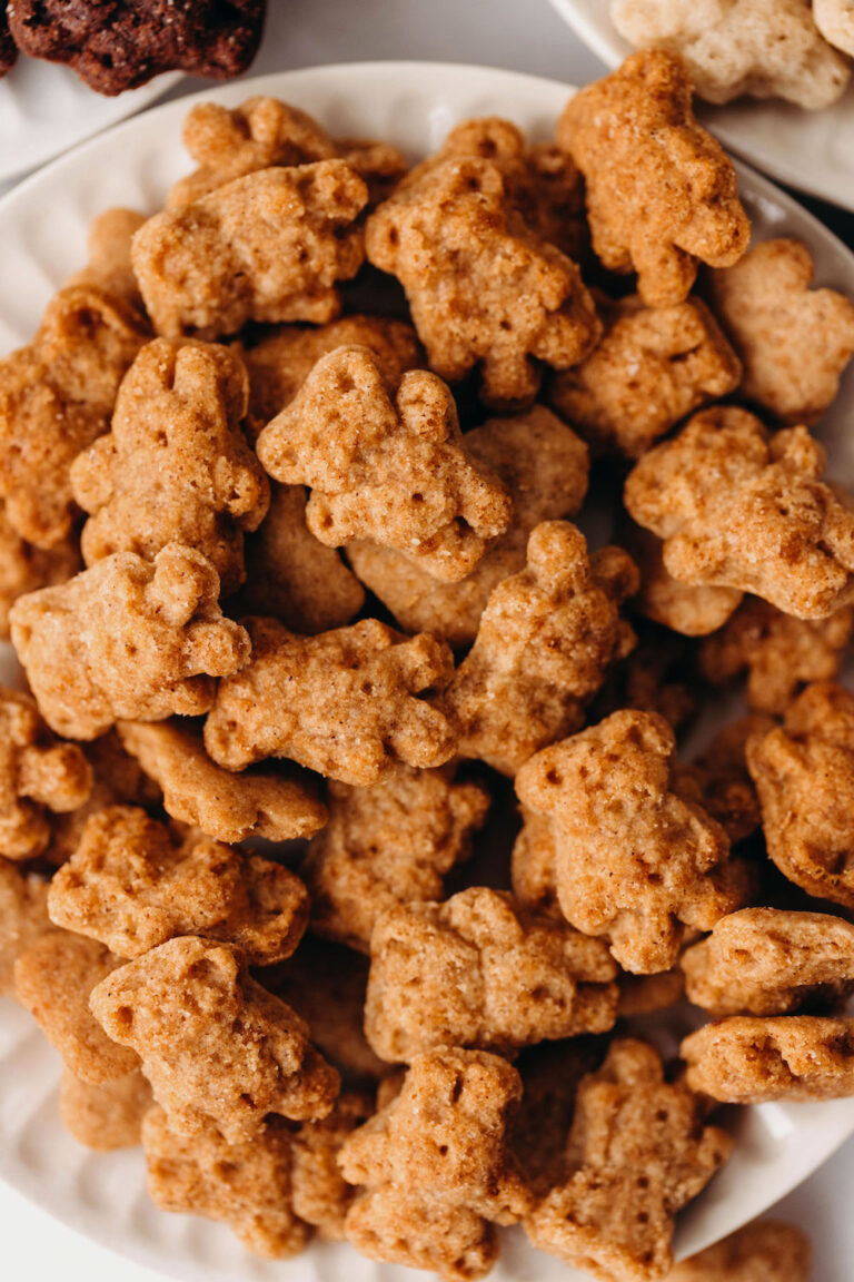 Homemade Teddy Grahams (vegan + gluten-free) | Feasting on Fruit