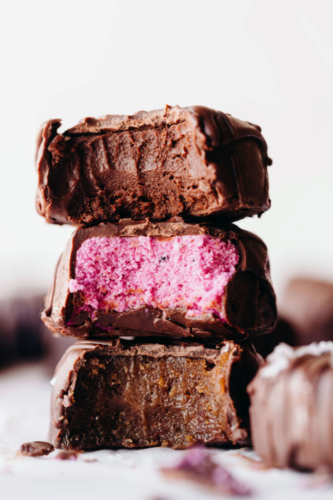 Easy Valentine's Truffles 3 Ways (dairy-free) | Feasting on Fruit