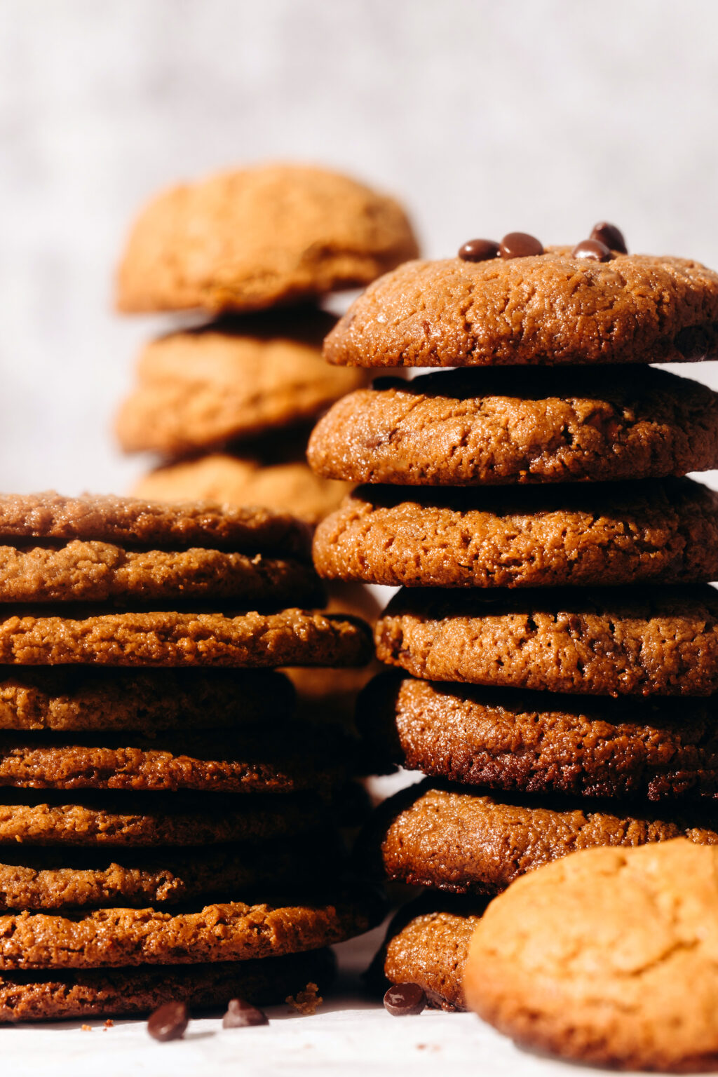 5 Ingredient Crispy Flourless Cookies (vegan + gluten-free) | Feasting ...