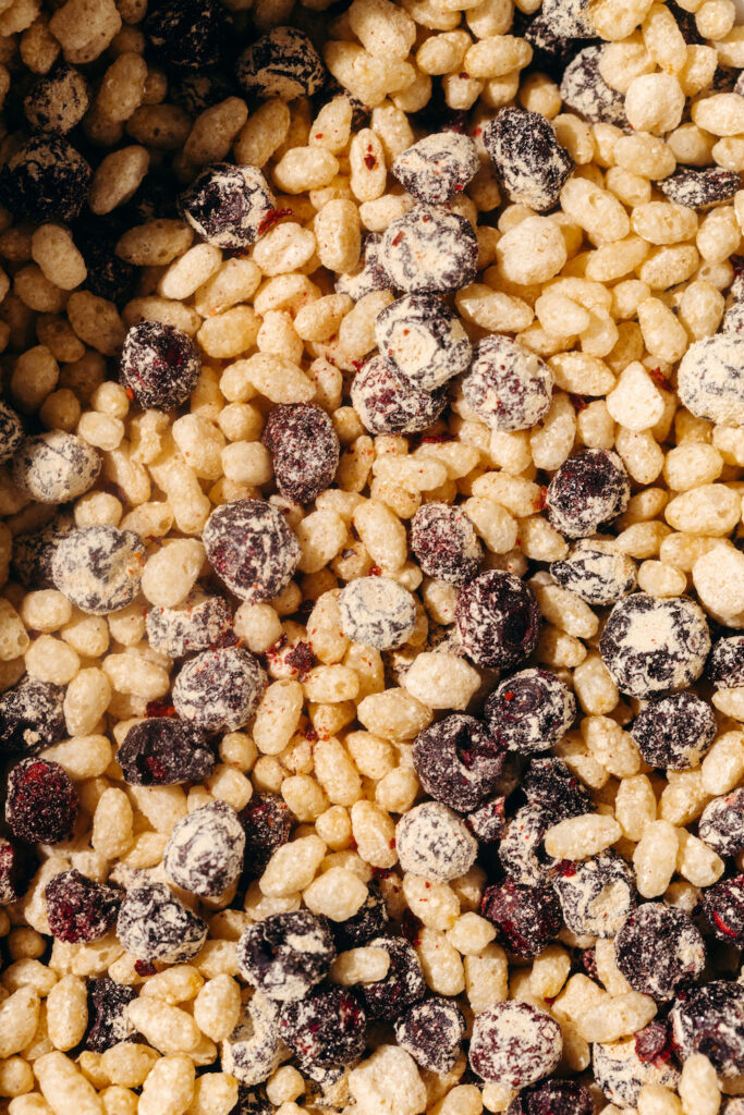 Blueberry Rice Crispy Treats (vegan + gluten-free) | Feasting on Fruit