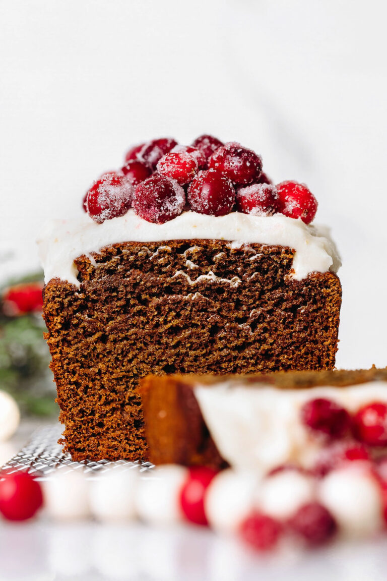 Gingerbread Banana Bread (gluten-free) Feasting on Fruit