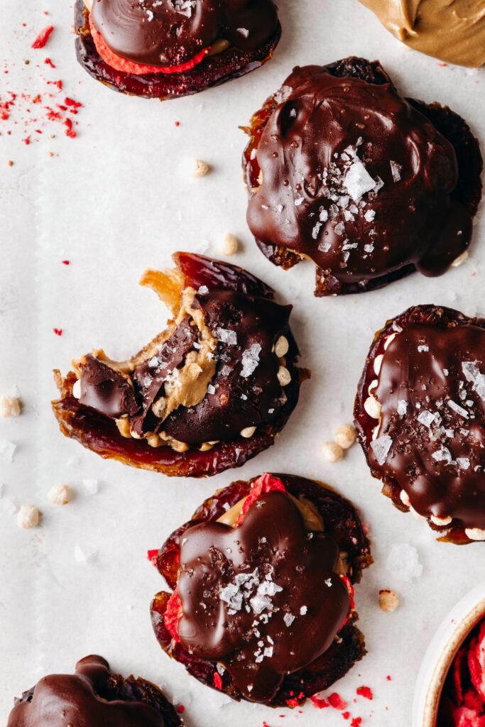 Smashed Dates (4 ways!) | Feasting on Fruit