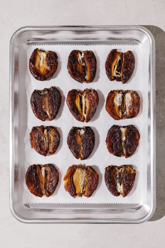 Smashed Dates (4 ways!) | Feasting on Fruit