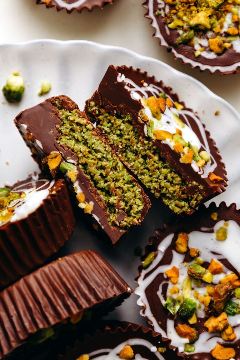 Dubai Chocolate Cups Recipe | Feasting on Fruit