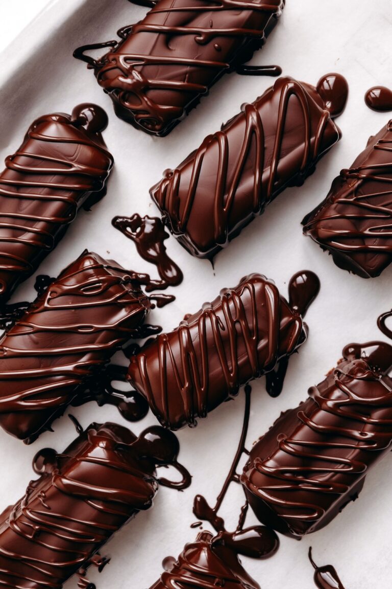 Homemade Milky Way Bars (dairy-free) | Feasting on Fruit